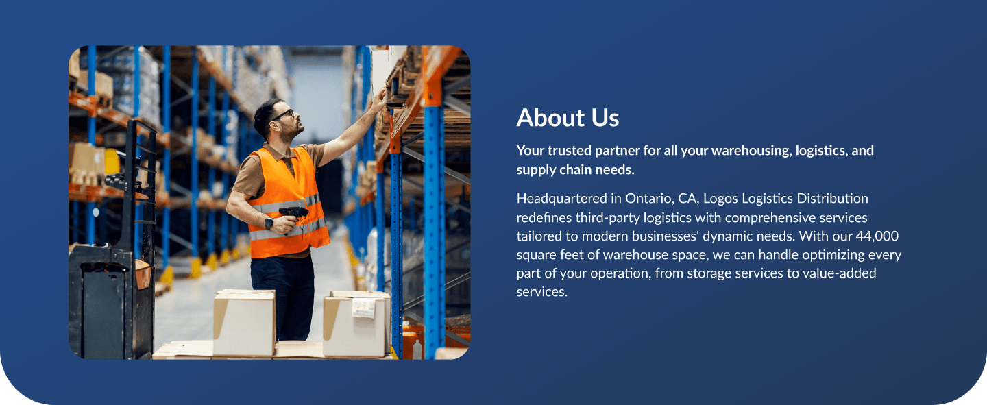 Learn more About Logos Logistics Distribution