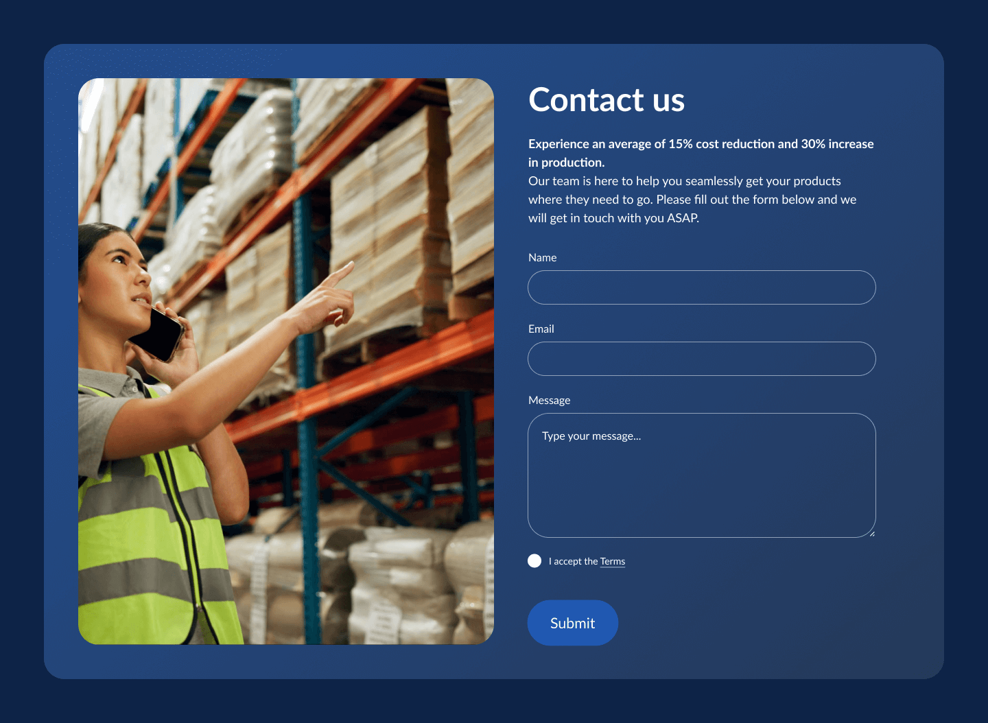 Contact Us | Logos Logistics Distribution